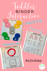 Toddler Interactive Binder - Teaching the TOT Flock