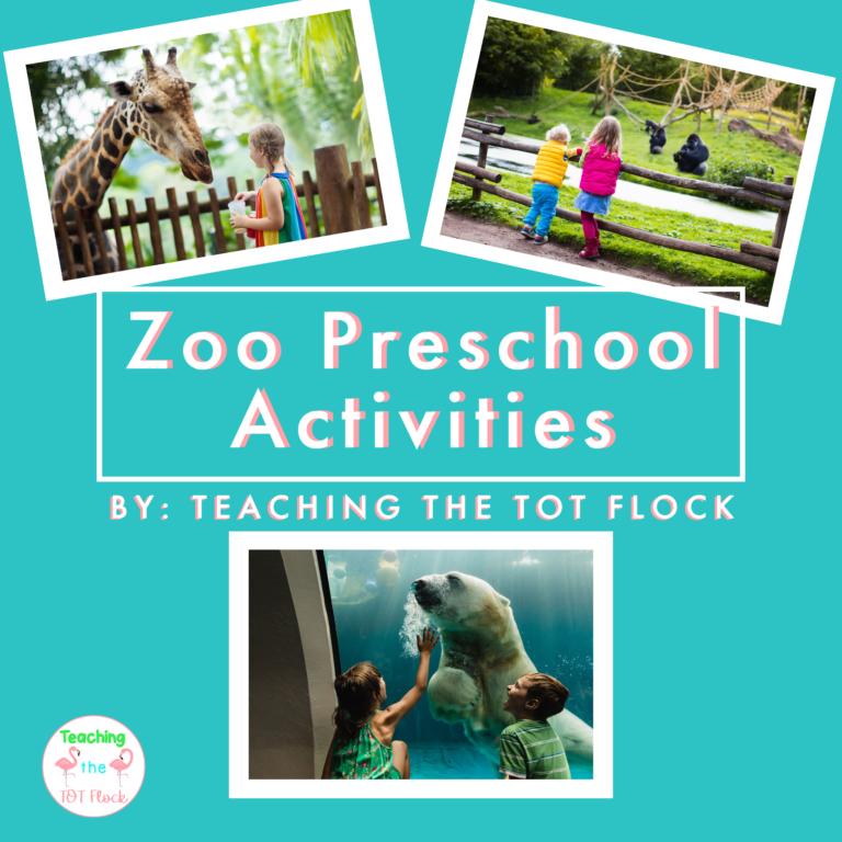 Zoo Preschool Activities - Teaching the TOT Flock