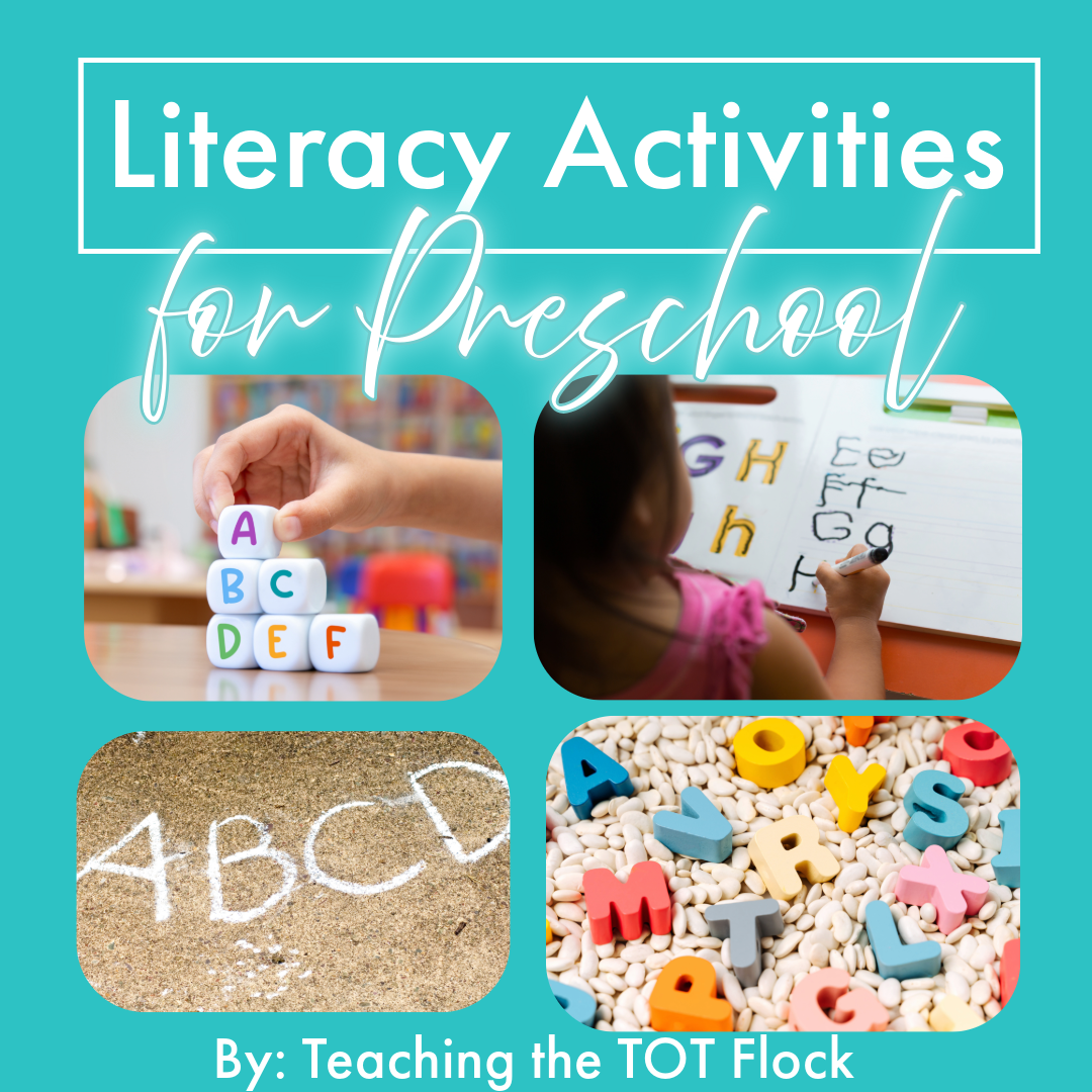 Literacy Activities for Preschool - Teaching the TOT Flock