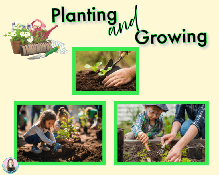 Plants and Gardening Activities for Preschoolers - Teaching the TOT Flock
