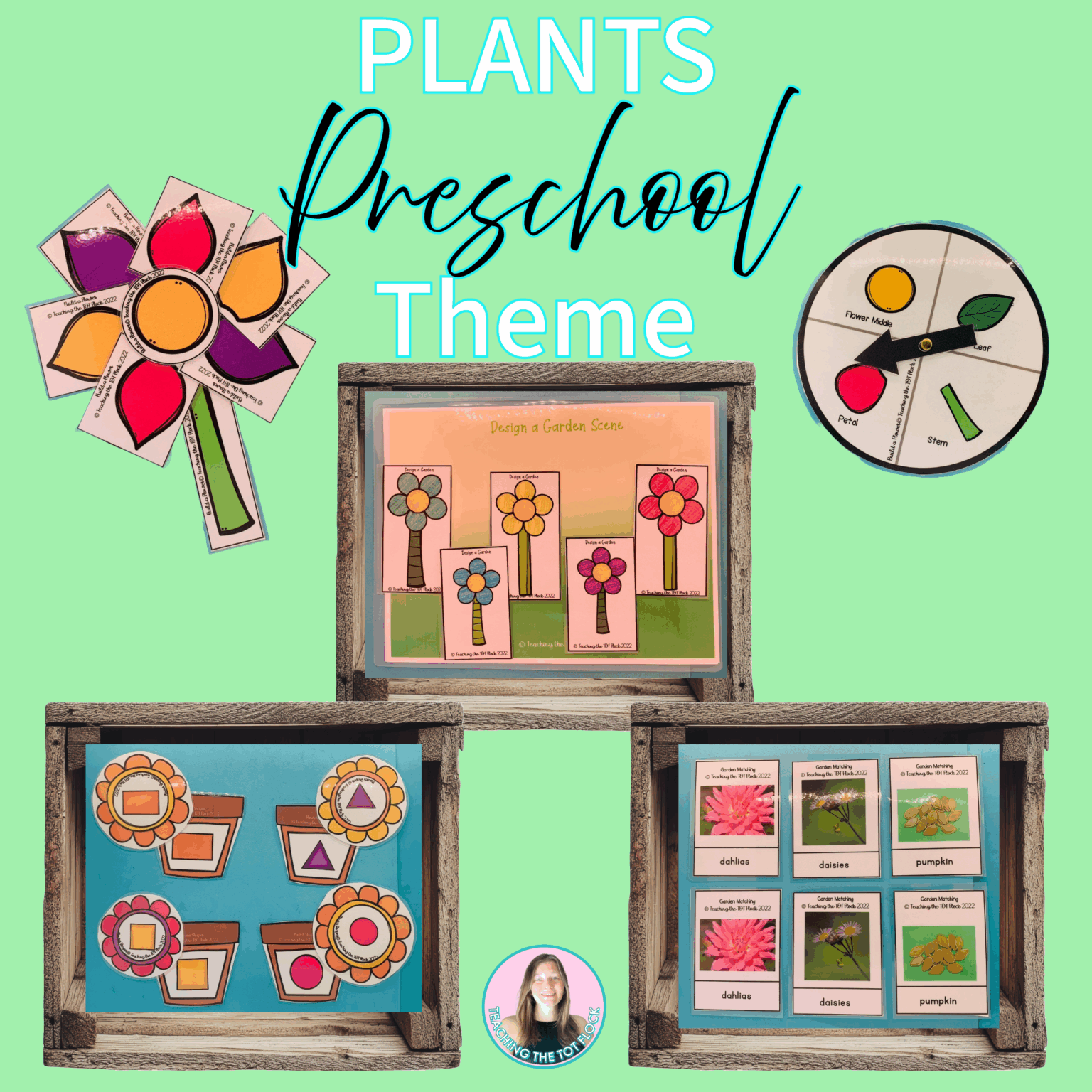 Plants and Gardening Activities for Preschoolers - Teaching the TOT Flock