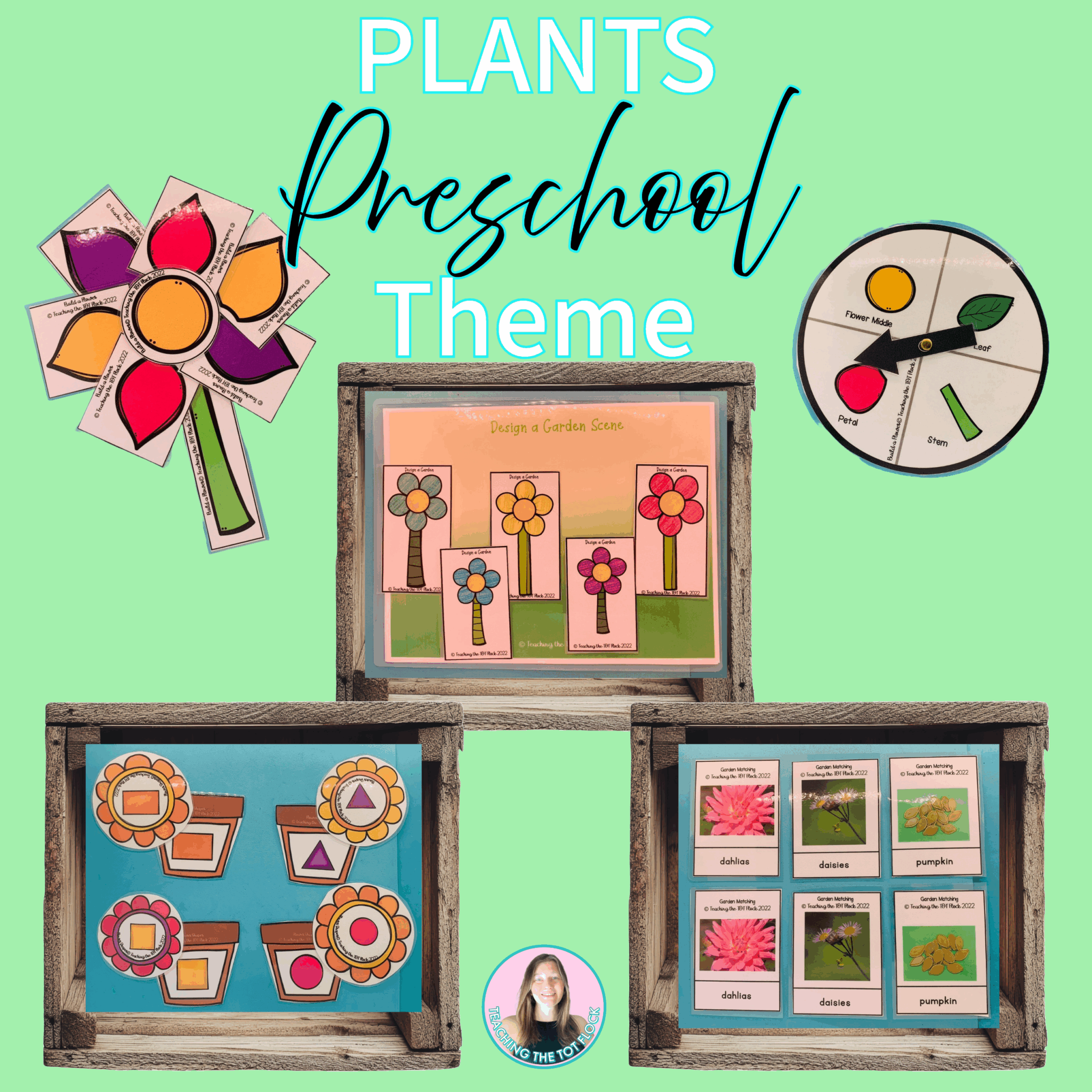 Plants and Gardening Activities for Preschoolers - Teaching the TOT Flock